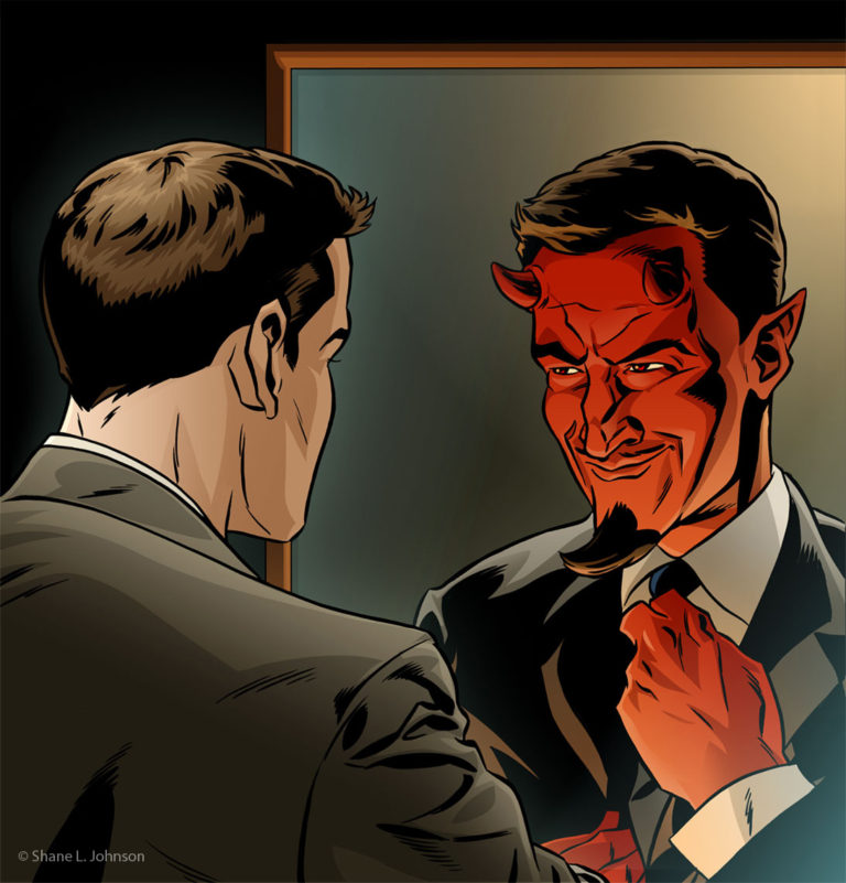 Photoshop Free Transform: Devil in the Mirror (PS-FT) – Education Monkey